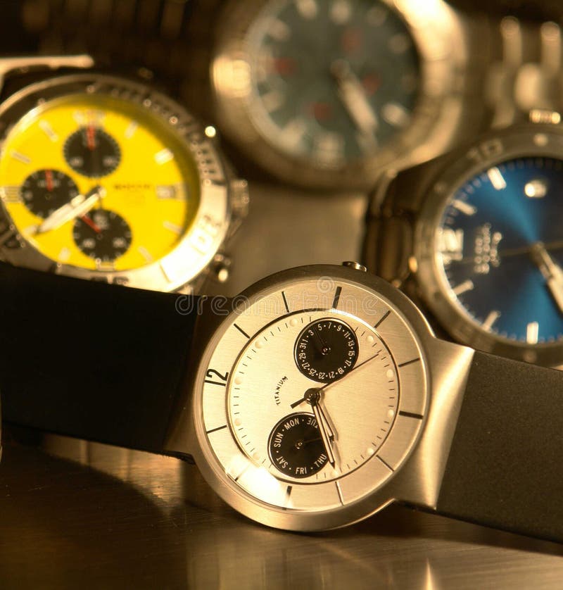 Men s Watches stock photo. Image of date, seconds, faced - 2253960