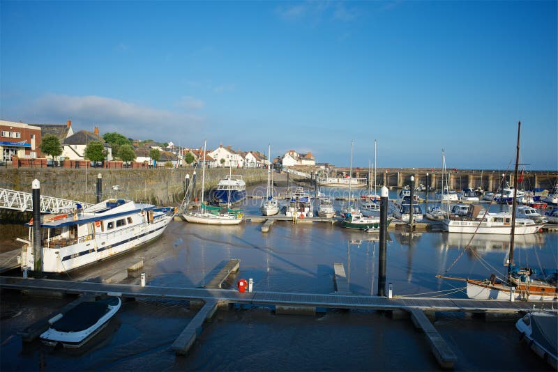 Watchet North Devon UK editorial stock photo. Image of devon - 51366978