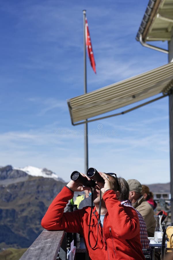 Eigergletscher Platform, Switzerland Editorial Photography - Image of ...