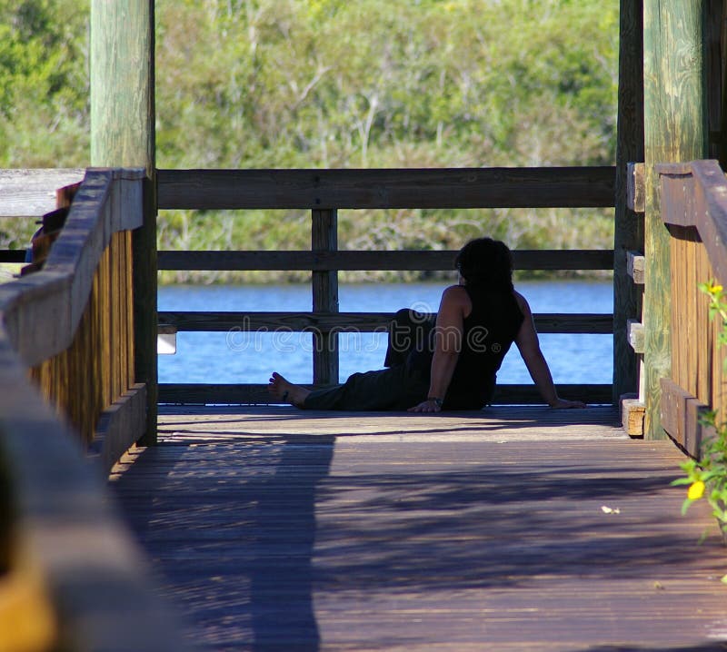 Watching The Lake Picture. Image: 1125915