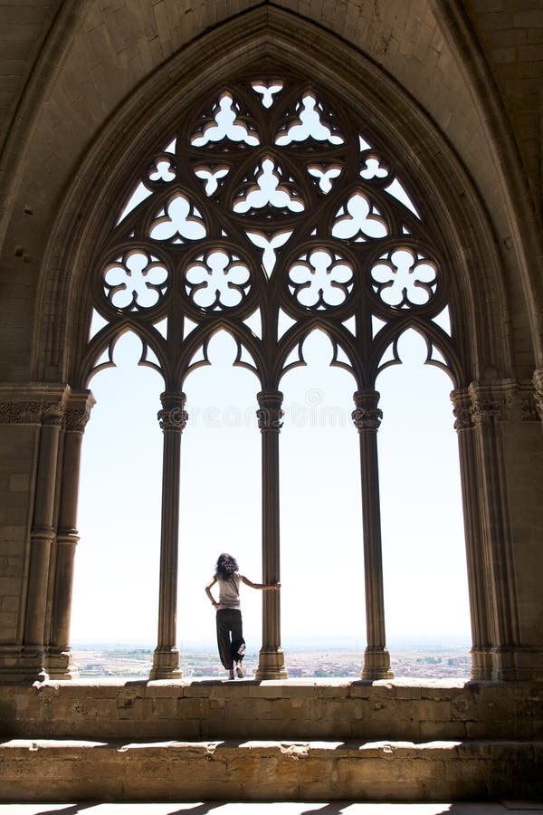 Watching Lleida City from Cathedral Stock Image - Image of lleida ...