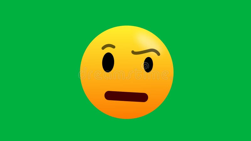 Watching and Looking Carefully Emoji Stock Illustration - Illustration ...