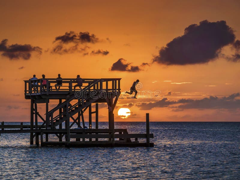 Watching the sunset stock photo. Image of paradise, states - 38286706