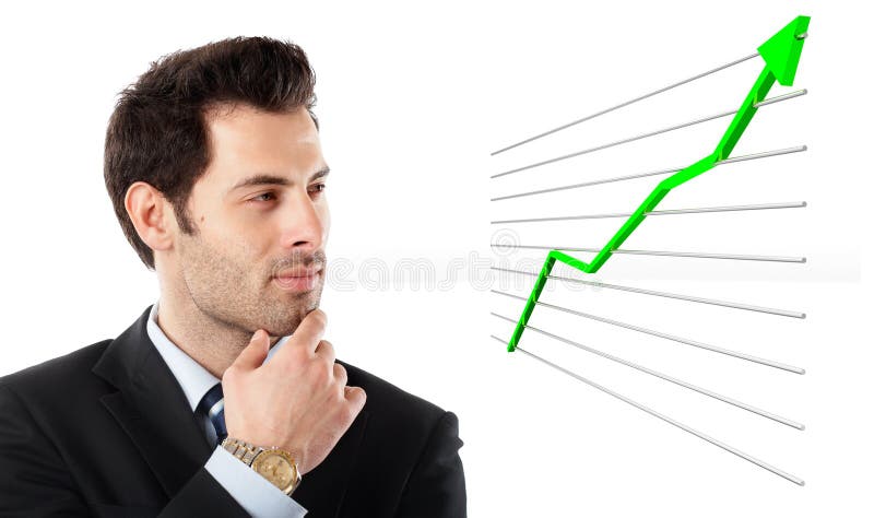 Watching things grow stock image. Image of employee, business - 2549625