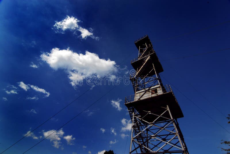 The Watching Tower stock photo. Image of clouds, asia - 28416372
