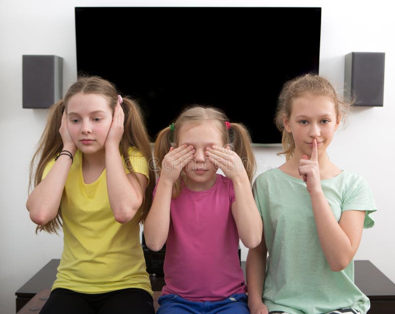 Watching TV stock image. Image of child, control, hair - 70183637