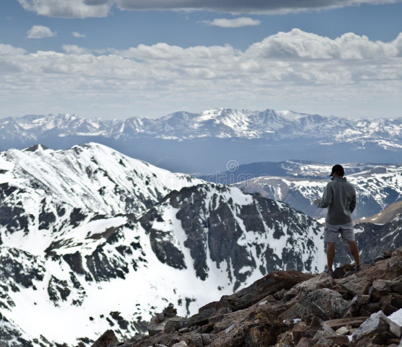 Watching the views stock photo. Image of cameraman, colorado - 26411068