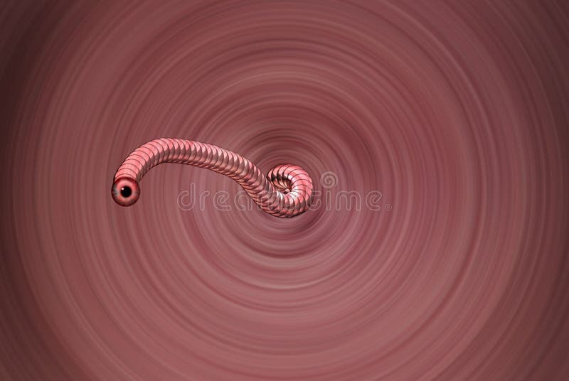 One Eyed Worm Creature stock vector. Illustration of squirm - 22921025