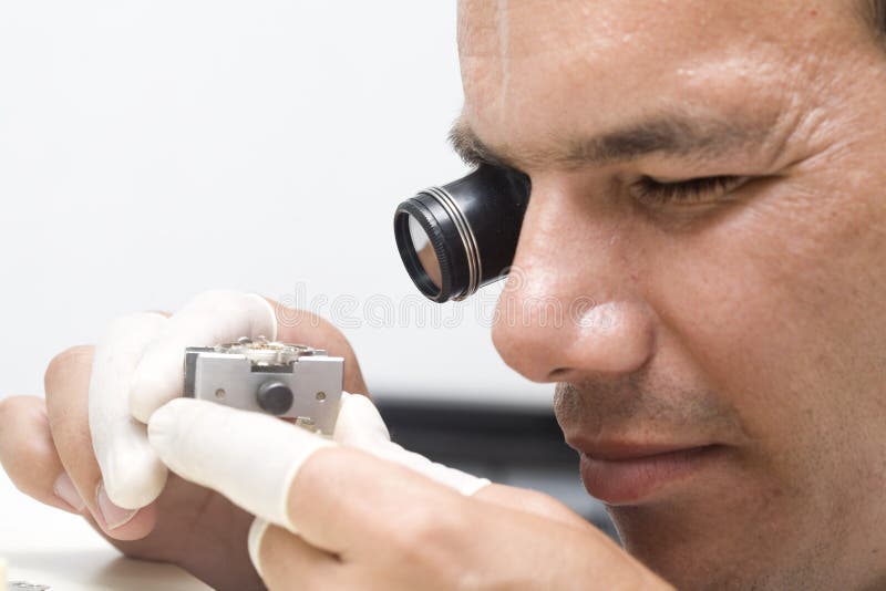 Watchmaker stock image. Image of jewellery, jewel, horology - 8542141