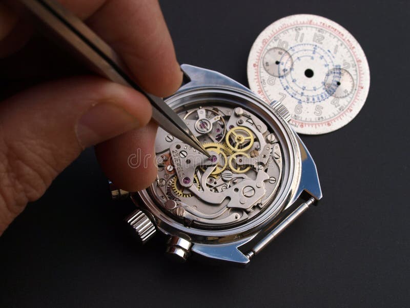 Watchmaker stock photo. Image of power, analog, minutes - 85044776