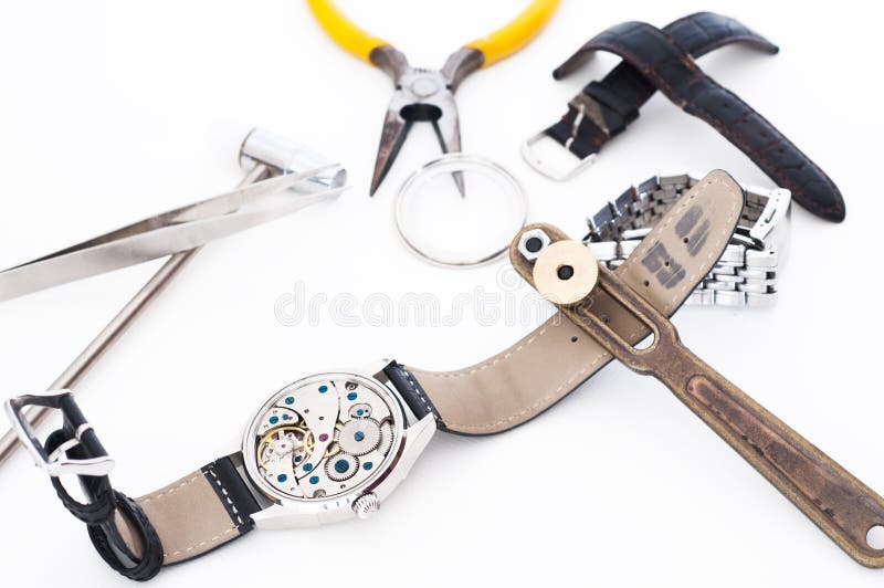 Watchmaker Tools stock image. Image of technology, tool - 31386293