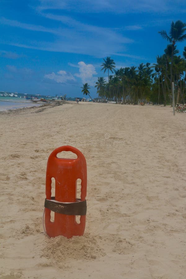 The watchmen of the beach. stock photo. Image of float - 330582318