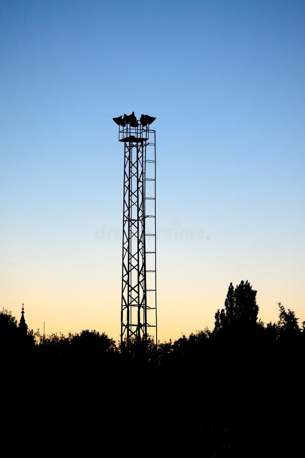 Watchpost stock image. Image of watchtower, guardpost - 30782611