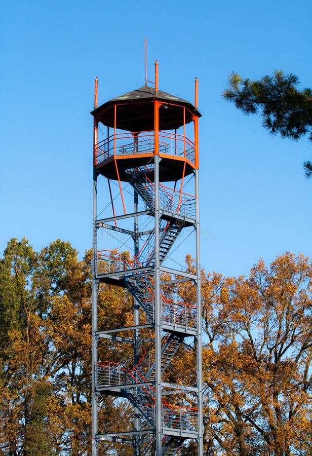 Watchtower stock photo. Image of construction, fire, built - 17776814
