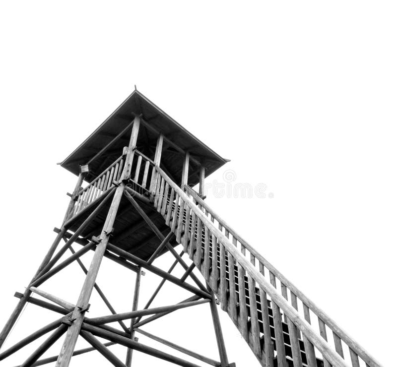 Watchtower stock photo. Image of height, stairs, sentry - 24603072