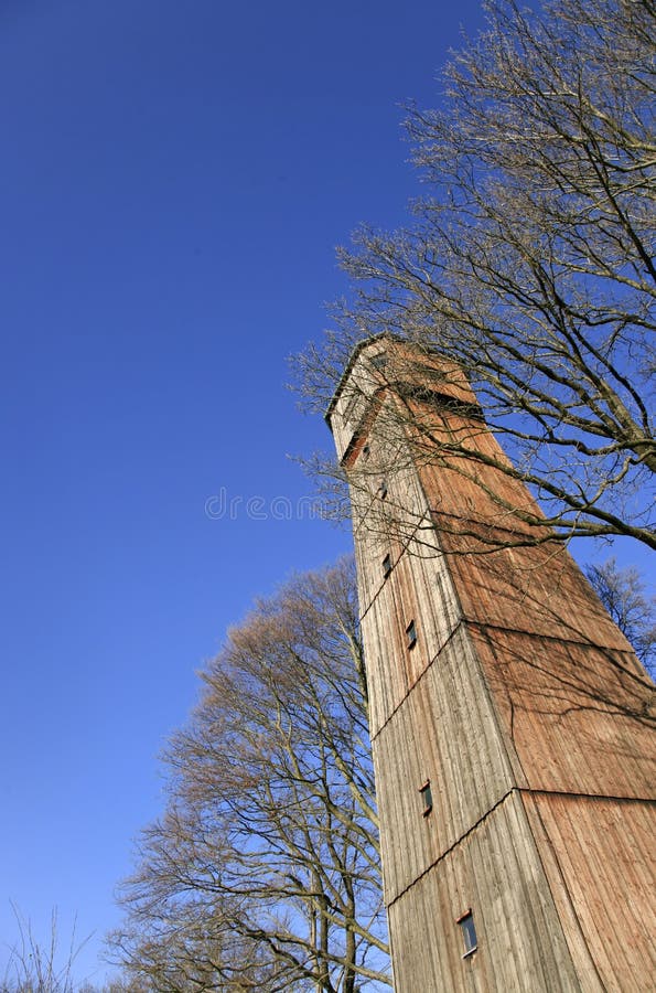 Watchtower stock photo. Image of nature, tall, wood, outdoor - 9208622