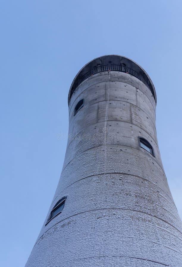 A Modern Watchtower Against Blue Sky - Chellarkovil View Point ...
