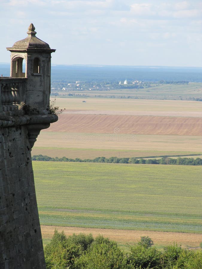 Watchtower stock image. Image of castle, edifice, field - 57083229