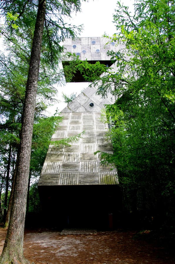 Watchtower stock image. Image of outside, light, appelscha - 54542721