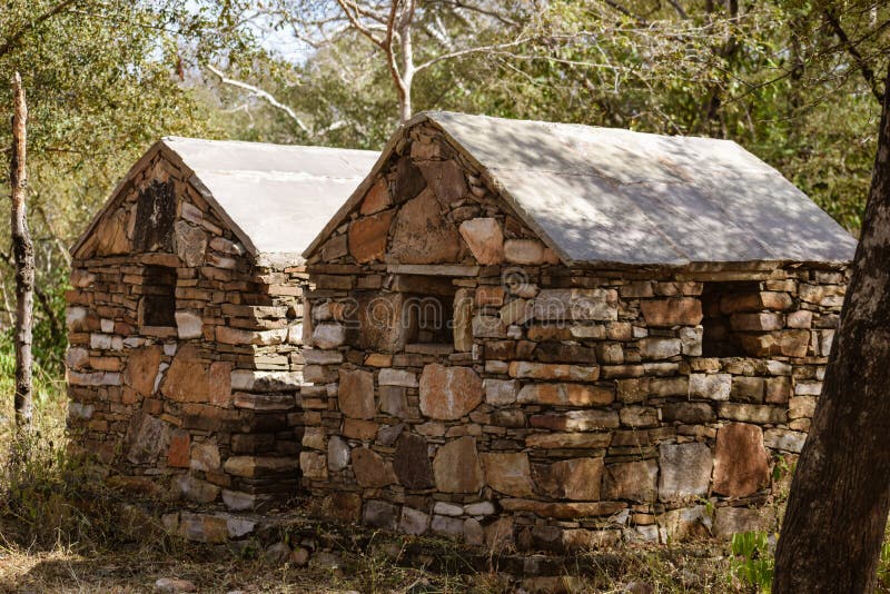 Watchtower for Watching Wild Animal in the Forest Stock Photo - Image ...