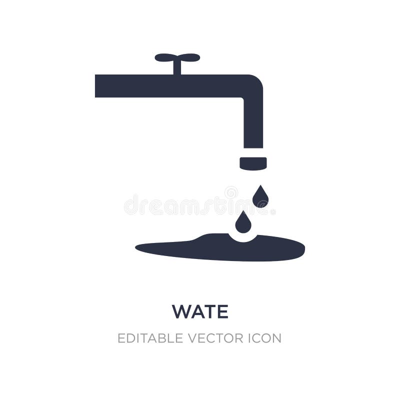 Wate Icon in Filled, Thin Line, Outline and Stroke Style. Vector ...