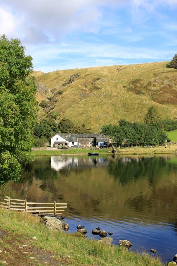 Watendlath and Tarn, Lake District, Cumbria. Stock Photo - Image of ...