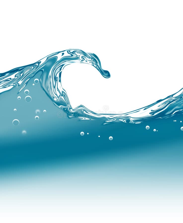 Fish shaped water splash stock illustration. Illustration of droplets ...