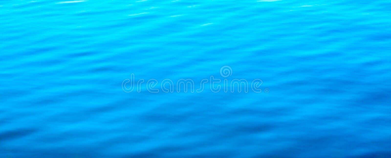 Clean Water Background, Calm Waves. Banner, Panorama Stock Photo ...