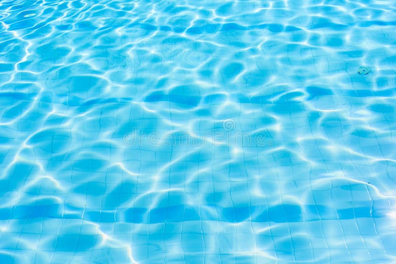 Water Abstract Background, Swimming Pool Rippled.Under Water Til Stock ...