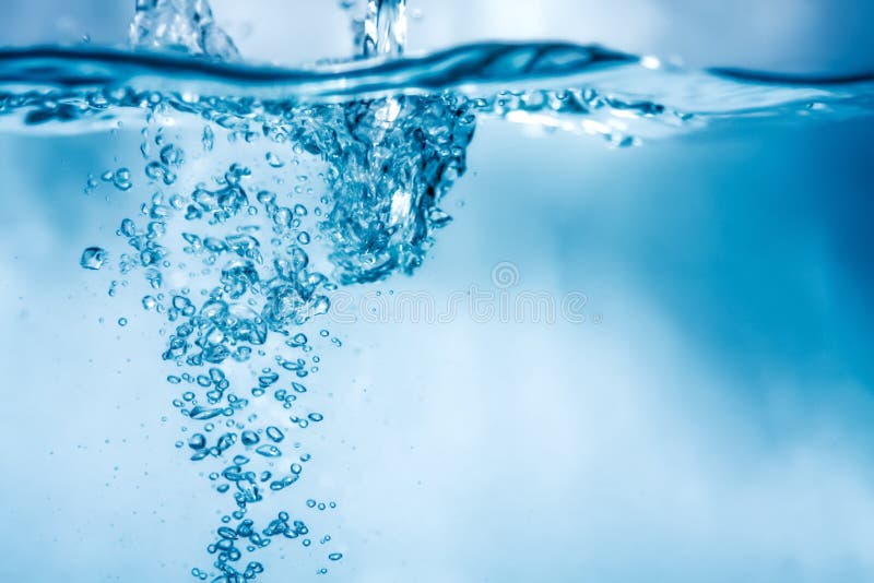 Water Air Bubbles Background Stock Image - Image of cool, blue: 160285287