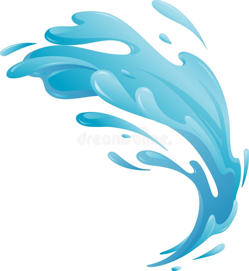 Beautiful Splash Drops Background Design Stock Vector - Illustration of ...