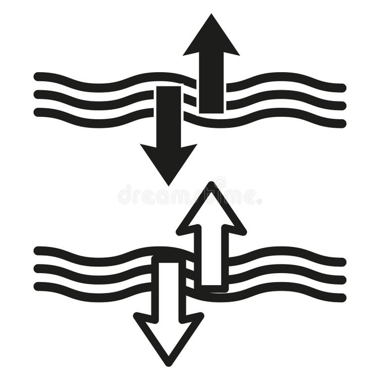 Water Flow Direction Stock Illustrations – 996 Water Flow Direction ...