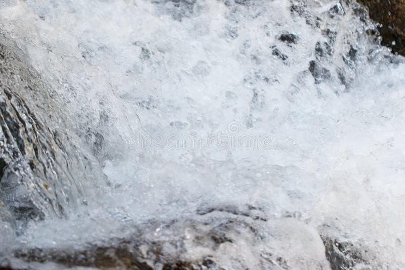 Seething Falling Water As a Background Stock Photo - Image of clear ...