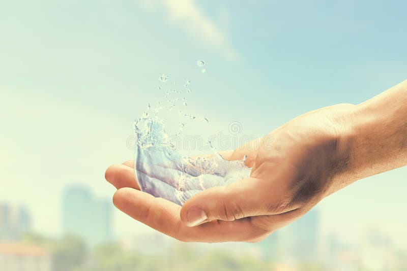 Water as life source stock image. Image of clean, conservation - 113693607