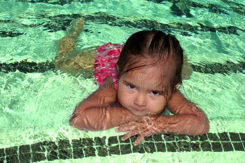 Water Baby stock image. Image of suit, baby, youthful, swimsuit - 750031