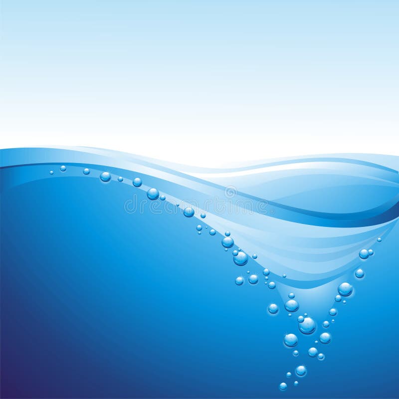 Water background. stock vector. Illustration of flowing - 27145169