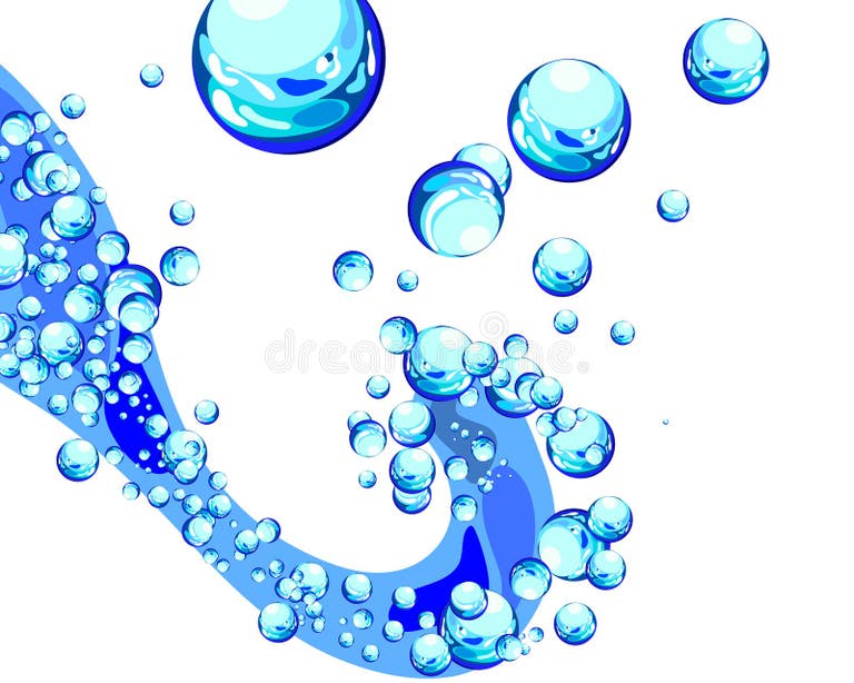 Water background stock vector. Illustration of flows, backgrounds - 9440894