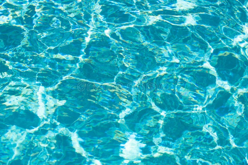 Water Background, Ripple Waves. Blue Swiming Pool Pattern. Sea Surface ...