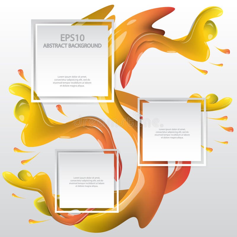 Water Background Splash Background Design Template Stock Vector ...