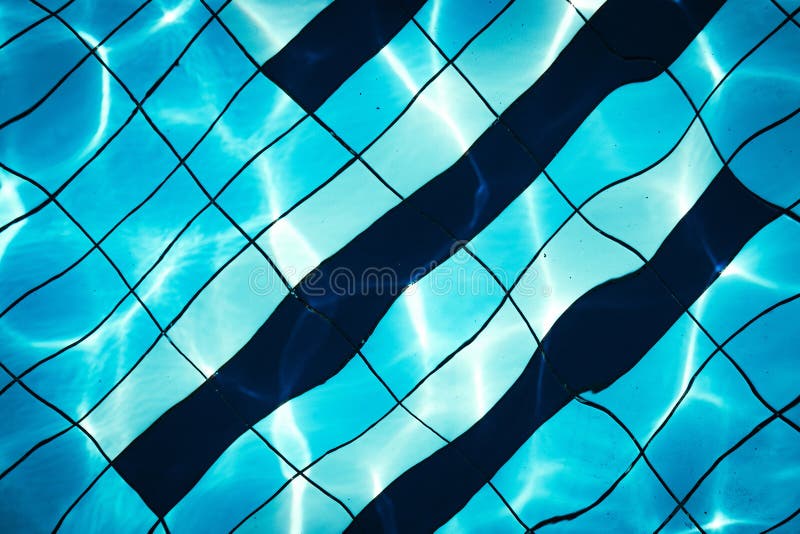 Water Background Texture. Blue Wave Pool Surface. Summer Sea Abstract ...