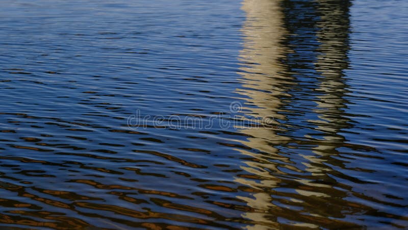 Water Surface. Reflection in Water Stock Image - Image of surface ...