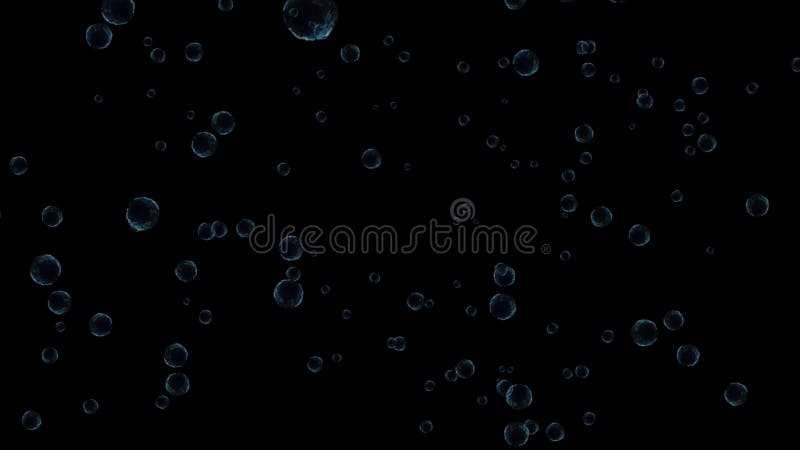 Bubble Explosion. Burst of Bubbles. Alpha Channel Stock Footage - Video ...