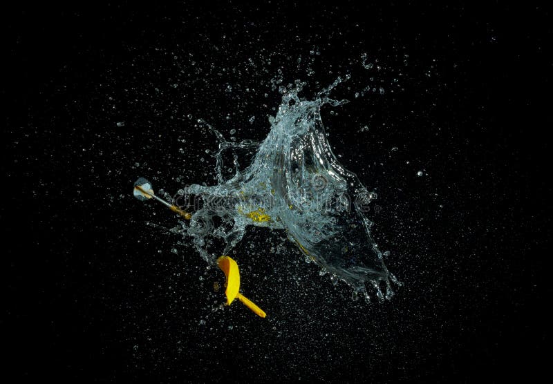 Water Ballon Exploson stock image. Image of ballon, split - 205760863