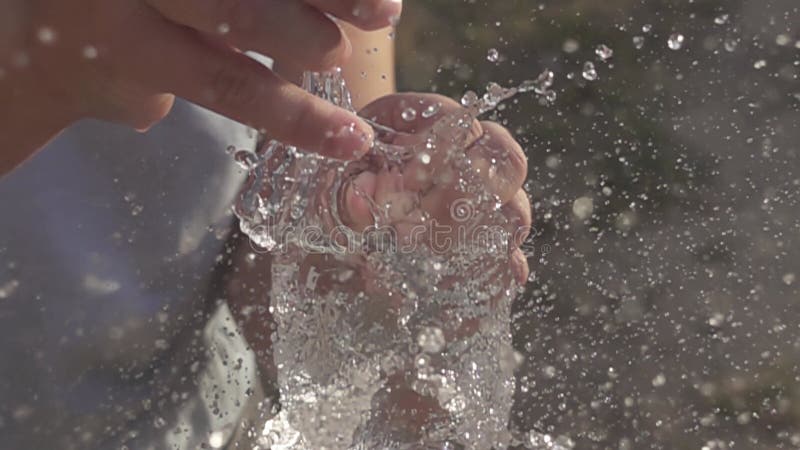 Water Balloon Exploding on Wooden Boards. Water Explosion in Slow ...