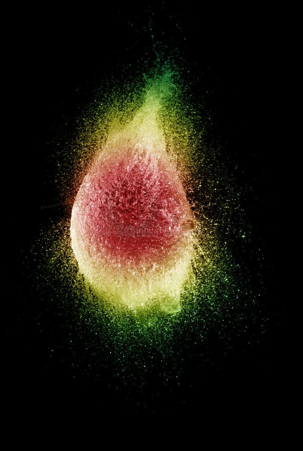 Water balloon explosion stock image. Image of shiny, rubber - 62462759