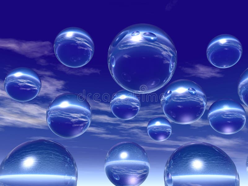 Water balls stock illustration. Illustration of water - 5907019
