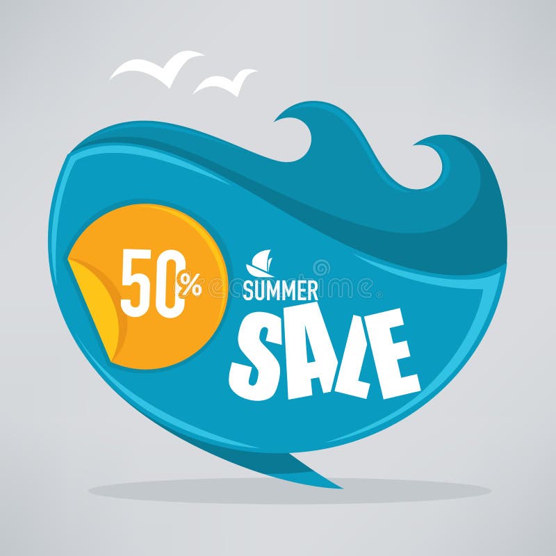 Water banner stock vector. Illustration of banner, ocean - 73632846