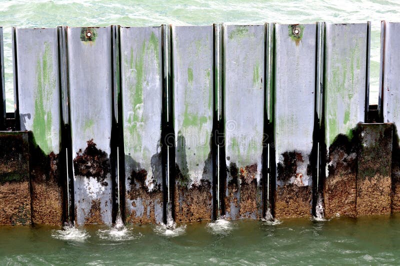 Water_barrier stock image. Image of structure, barrier - 14876405