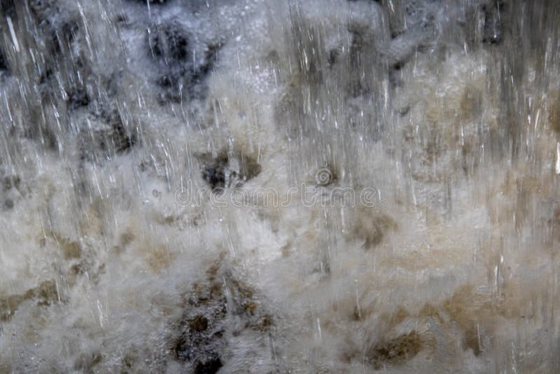 Water at the Base of a Waterfall Stock Photo - Image of jacket, falls ...