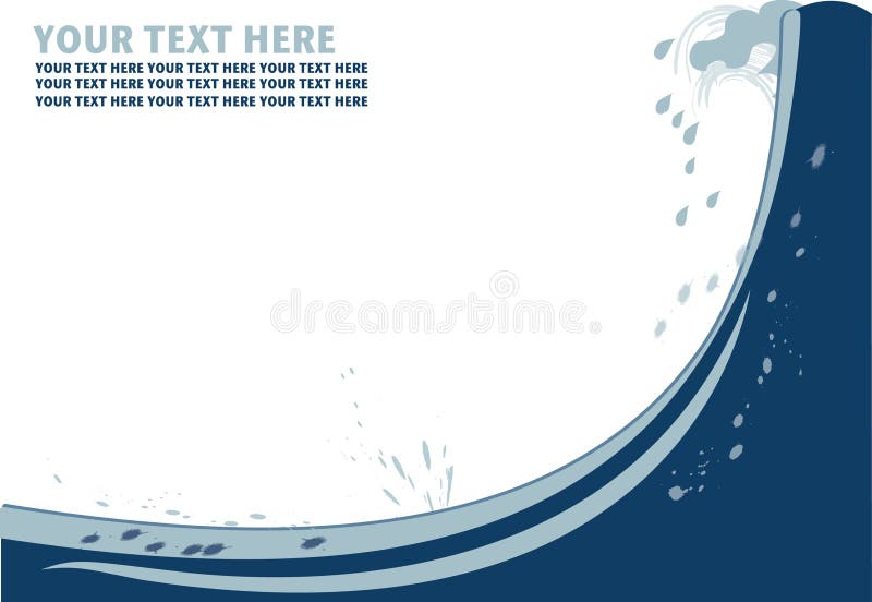 Water Based Page Border Stock Illustrations – 2 Water Based Page Border ...